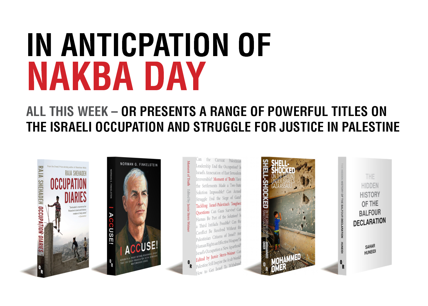 Free Palestine Reading List | OR BOOKS